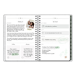 Southworth Academic Planner (July 2022-June 2023), 8.5" x 11", Rustic Sage Wreath, Premium 28#/105 gsm Paper, Twin Wire (91036)