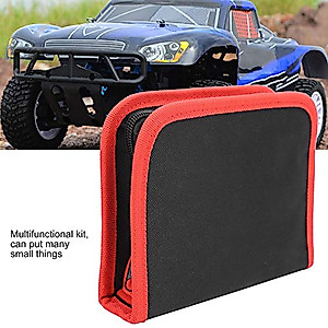 Portable Durable RC Tool Box, RC Tool Bag, Airplane Repairing Boat Repairing for Remote Control Car Repair RC Tools
