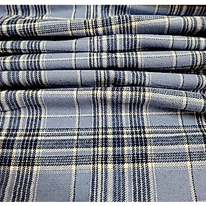 Newcastle Fabrics Yarn Dyed Flannel, Blue