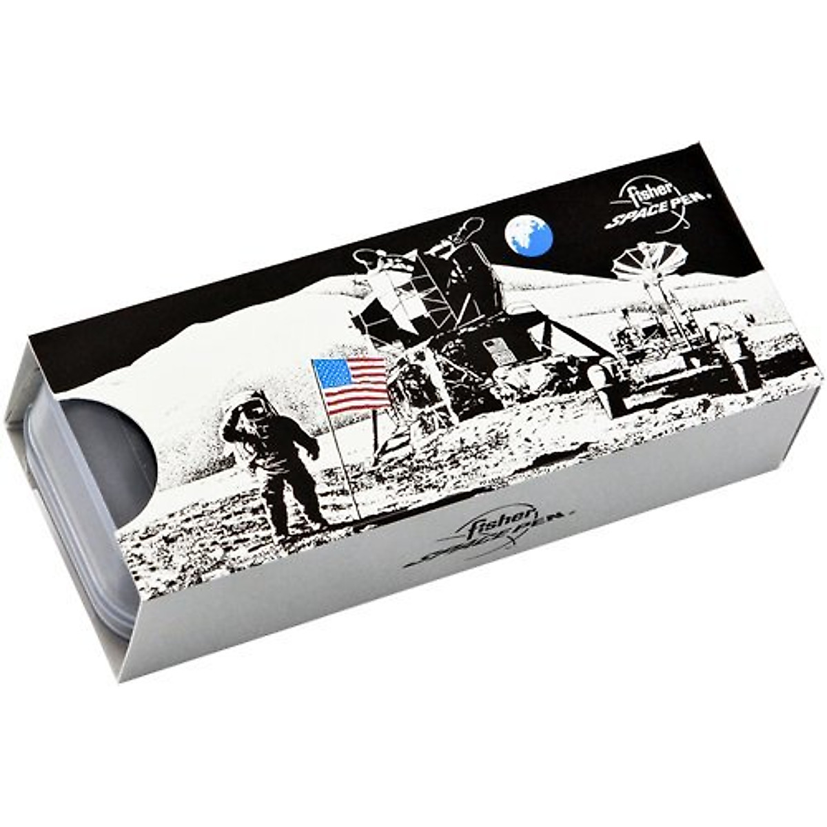 Engraved/Personalized Fisher Bullet Space Ballpoint Pen Collection with Gift Box (Matte Black) - 400B - Custom Engraving with your Name