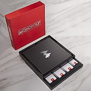Monopoly Signature Collection Family Board Game for 2 to 6 Players, Premium Packaging and Components, in-Box Storage, Family Game for Ages 8+