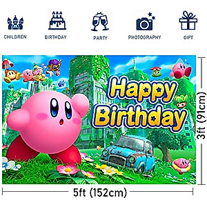Happy Birthday Backdrop, Birthday Party Decorations Party Supplies Happy Birthday Banner Movie Theme Party Decorations Photography Background