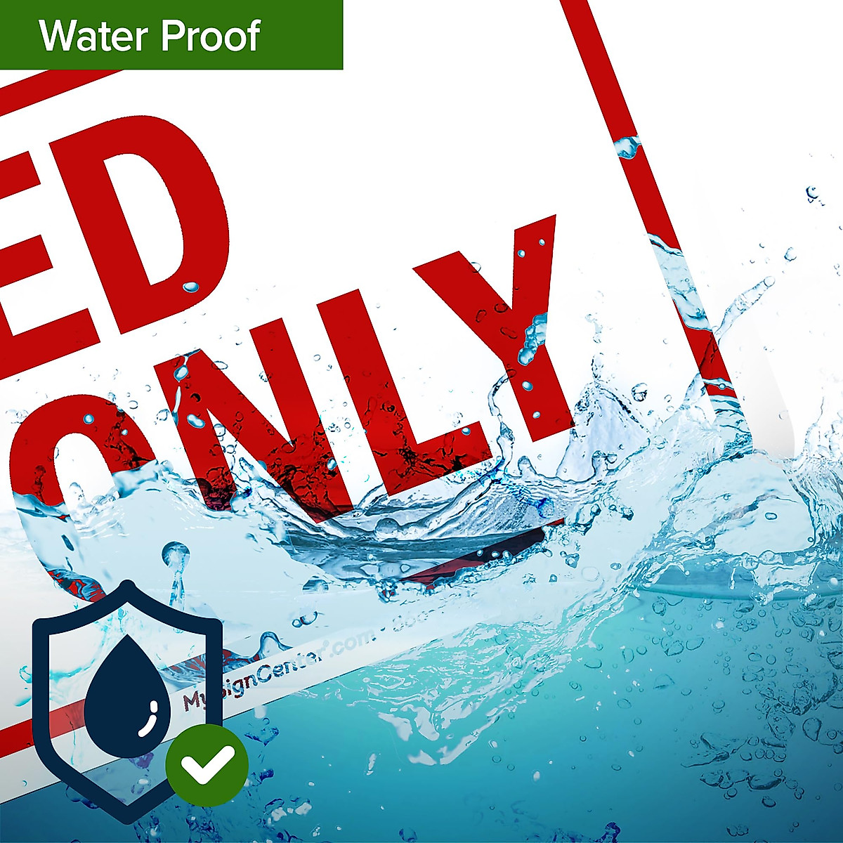 Electrical Room Authorized Personnel Only Sign, 10x14 Inches, Rust Free .040 Aluminum, Fade Resistant, Made in USA by My Sign Center