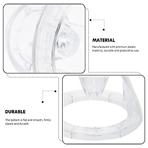 SOLUSTRE 2pcs Pen Base 3D Printing Pen Printing Pen Holder Printing Brush Rack Printing Brush Holder Printing Pen Storage Bracket 3D Printing Brush Base Printing Pen Supply Plastic Reserve