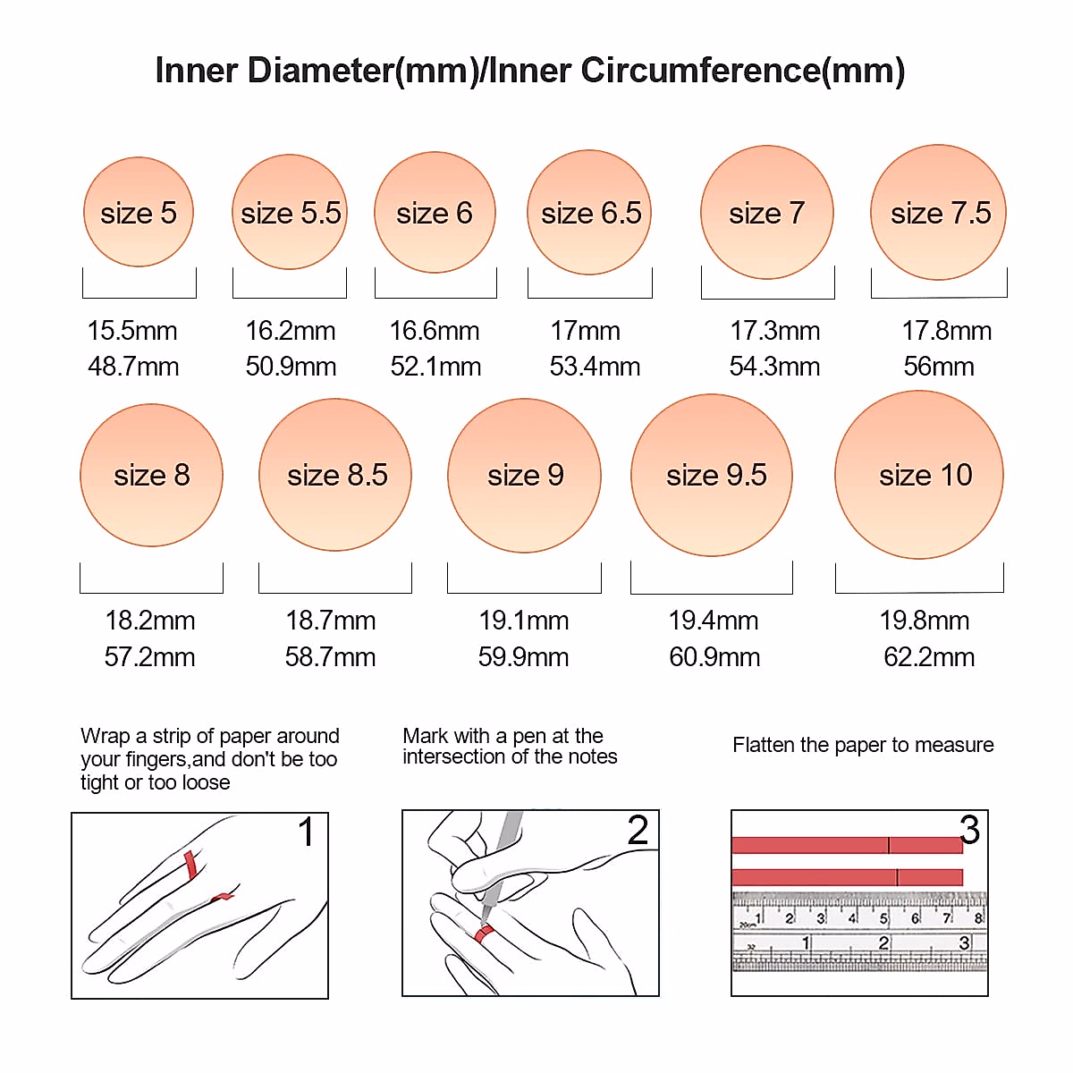 Mozume Women's 5 Stone 4mm Cubic Zirconia Round Cut Engagement Ring CZ Wedding Band Anniversary 925 Sterling Silver