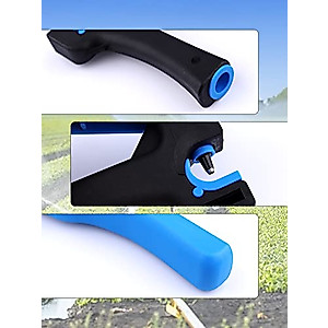 Kalolary 2PCS Drip Irrigation Tubing Hole Punch Tool, Drip Irrigation Emitters Drip Pipe Punch Outdoor Garden Watering Tube Punch for 16/20mm PE Pipe and Emitter Insertion