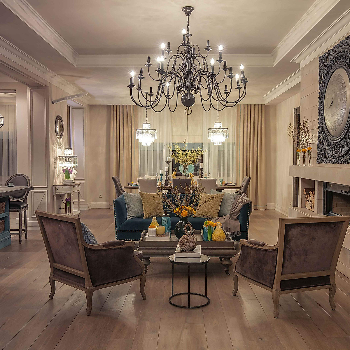 Satco 40B10/FAN/F Incandescent Decorative Light, 40W E26 B10, 12 Frosted Bulbs