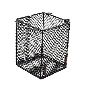 MODUODUO Reptile Lampshade Heating Lamp Shade 100W Ceramic Lamp & Cubiod Heater Guard Anti Scald for Lizards Spider and Amphibians Tortoises Gecko