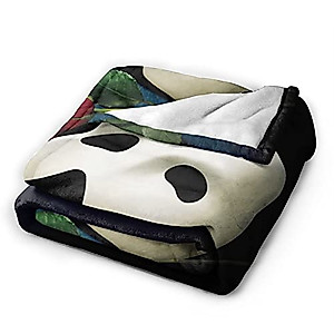 Fleece Throw Blanket, Ultra Soft Cozy Luxury Fuzzy Blanket for Couch Bed Sofa, Lightweight Warm Plush Blankets Bedding for All Season 60"X50"