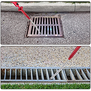 Magnetic Pickup Tool with LED Lights, 4 Claws Magnet Pickup Tools Flexible Magnetic Pickup Tool Set, Gadgets Gifts for Men, Father/Dad, Husband, Boyfriend, Him, Women, DIY Handyman