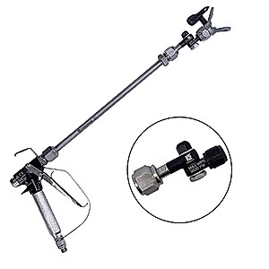 Cosmostar 2006D1 7/8 Inch Thread Airless Sprayer Gun Swivel Joint Multi-Angle,180 Degree Rotation Swivel Joint for Airless Paint Spray Spraying Dead Corner