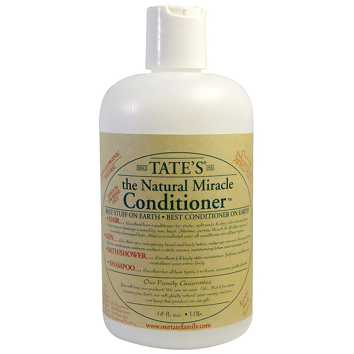 Tate's Natural Miracle Conditioner - 18 fl oz