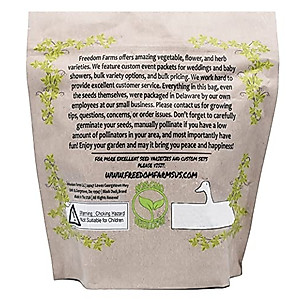 Set of 43 Assorted Vegetable & Herb Seed Packets - Over 10,000 Seeds! - Includes Mylar Storage Bag - Deluxe Garden Heirloom Seeds - 100% Non-GMO