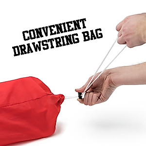 6-Pack of Agility Hurdles with Adjustable Height Extenders – Neon Orange Set & Carry Bag – Plyometric Fitness & Speed Training Equipment – Hurdle/Obstacles for Soccer, Football, Track & Field & More