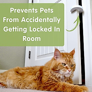 Wittle Finger Pinch Guard - 2pk. Child Proofing Doors Made Easy with Soft Yet Durable Foam Door Stopper. Prevents Finger Pinch Injuries, Slamming Doors, and Baby or Pet from Getting Locked in Room