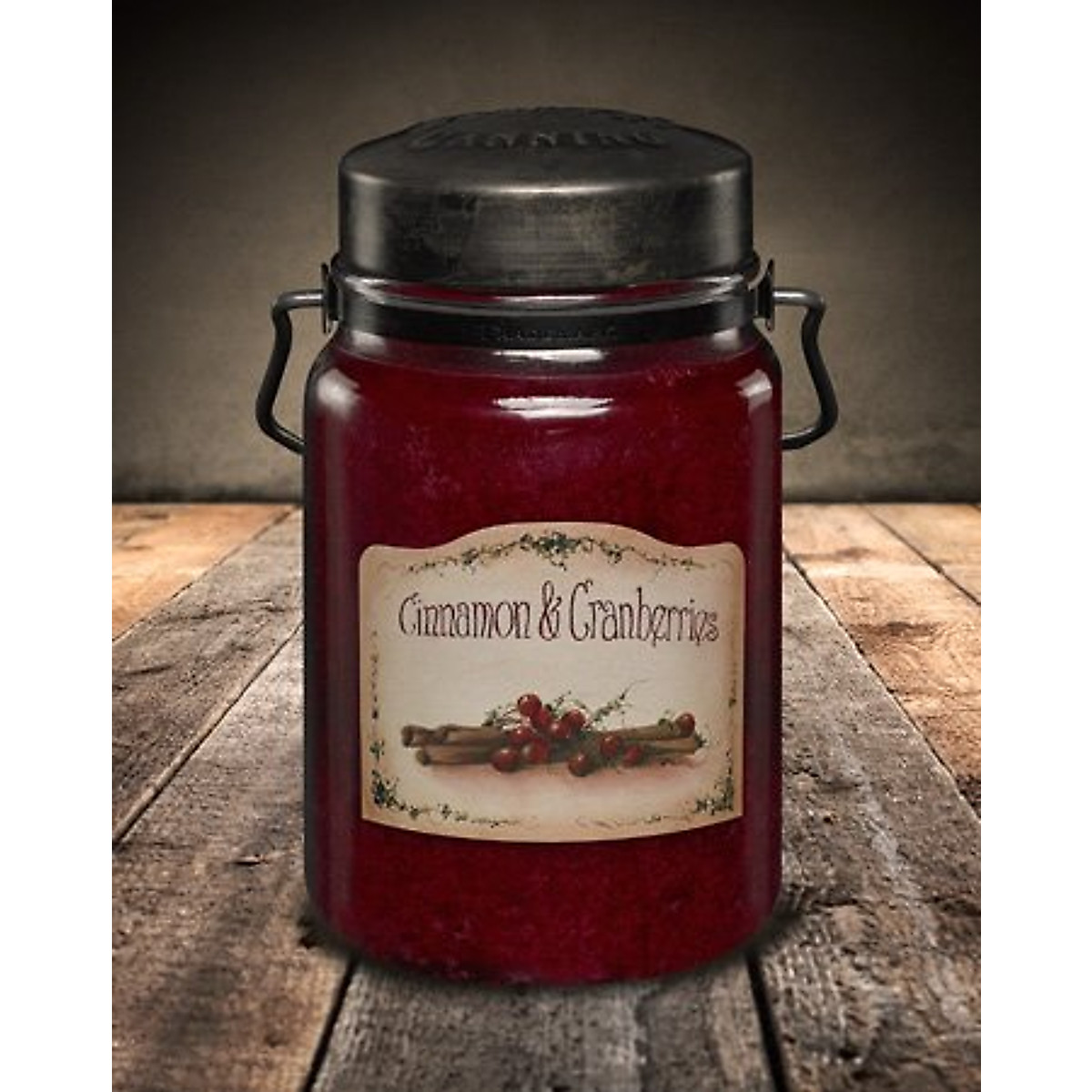 McCall's Country Candles - 26 oz. Cinnamon & Cranberries