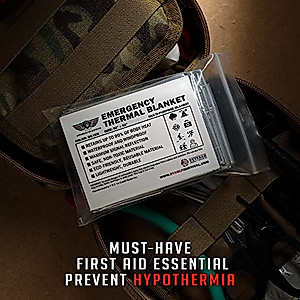 EVERLIT Survival Emergency Mylar Thermal Blanket, Foil Space Blanket Designed for NASA, Body Warmer Blanket for Outdoor, First Aid, Camping Gear, Hiking Travel (Silver, 4 Pack)