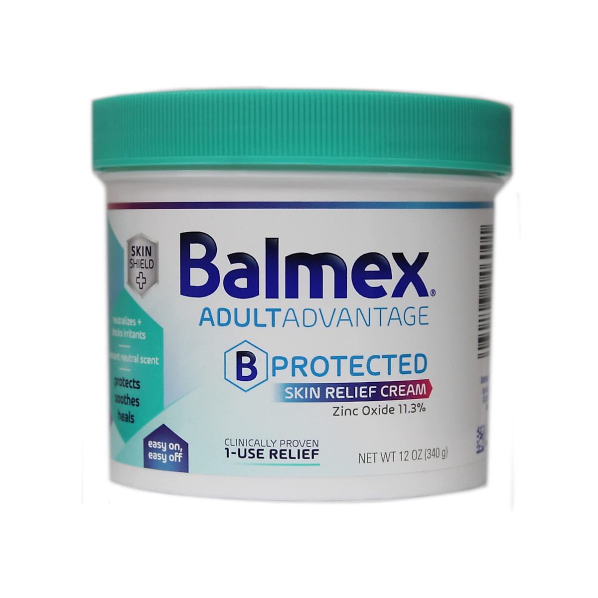 Balmex Adult Care Rash Cream 12 oz (pack of 6)