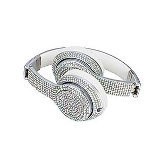 Wireless Express Bluetooth Headphones - Foldable Bluetooth Headset - Lightweight Headphones - Adjustable On-Ear Headphones - Fashion Bluetooth Headphones with Microphone - Ideal Headphones Bluetooth