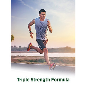 Glucosamine Chondroitin MSM Complex | 60 Caplets | Triple Strength Supplement with Turmeric | Non-GMO and Gluten Free Supplement | by Nature's Truth