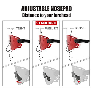 RT100 Cycling glasses for Men and Women Cylindrical Lens, bike sunglasses for men riding sunglasses for men