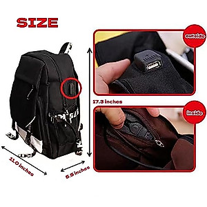 RICHSAIKOU Monkey Luffy Backpack Anime 1 Piece Ace Gear 5 Nika Form Zoro Dayback Laptop Bag Travel Bag with USB Charge Port (B)