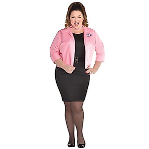 amscan Women's Grease is The Word Costume Set, Plus Size (18-20)- 4 pcs.