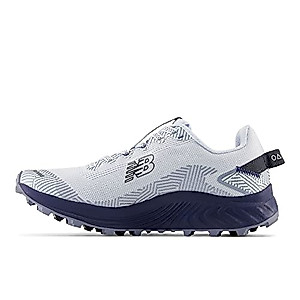 New Balance Women's FuelCell Summit Unknown V4 Trail Running Shoe, Blue/Outerspace, 8