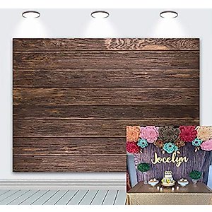 BINQOO 8x6ft Happy Easter Retro Wood Wall Background Easter Wooden Floor Backdrop Wedding Photographers Newborn Shiplap Photography Wood Backdrop for Western Cowboy Decoration Basket Board