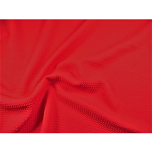 Bullet Textured Liverpool Fabric 4 Way Stretch Red Q52
