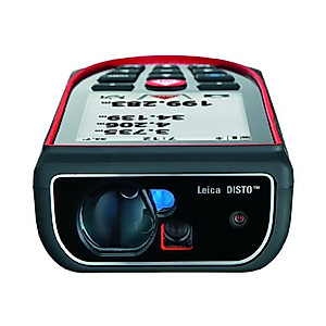 Leica DISTO D810 Touch 660ft Laser Distance Measurer w/Bluetooth and 1mm Accuracy, Red/Black