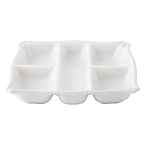 Juliska Berry and Thread Whitewash Appetizer Platter