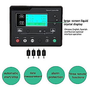 Generator Set Controller Generator Control Panel Control Module Start Stop Automatic Detection Protection HQM6110U 0.5‑70V