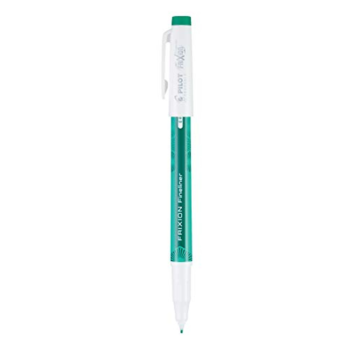 PILOT FriXion Fineliner Erasable Marker Pens, Fine Point, Green Ink, 12-Pack (11470)