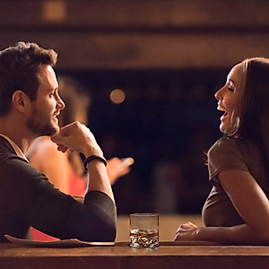 63 Above EVEREST Whiskey Glasses Set of 2. Premium Bourbon Glasses for Scotch and Whisky Lovers - Luxury Whiskey Gift for Men, Husband or Dad.