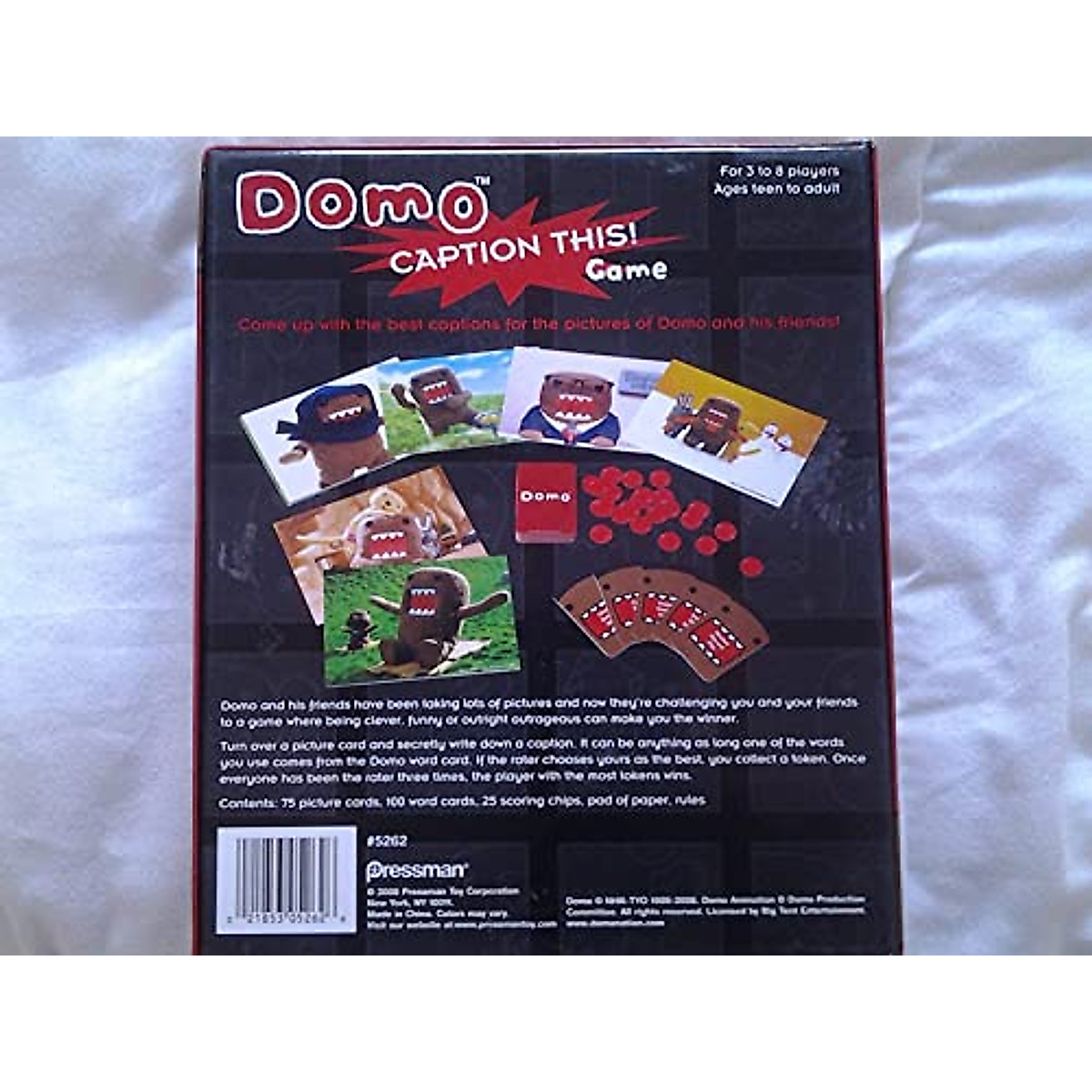 Domo Caption This Game