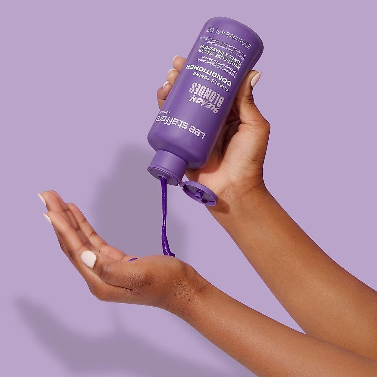 Lee Stafford Bleach Blondes Purple Toning Conditioner For Coloured Hairs | 250ml