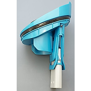 Seneca River Trading Bissell Disco Teal Dirty Tank Cover Assembly for Crosswave Wet Dry Vac, 1609653