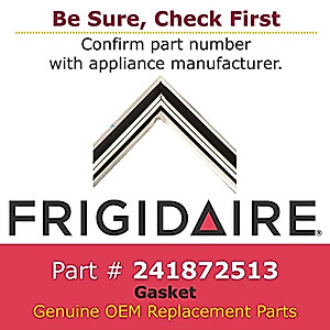 Frigidaire 241872513 Gasket, White
