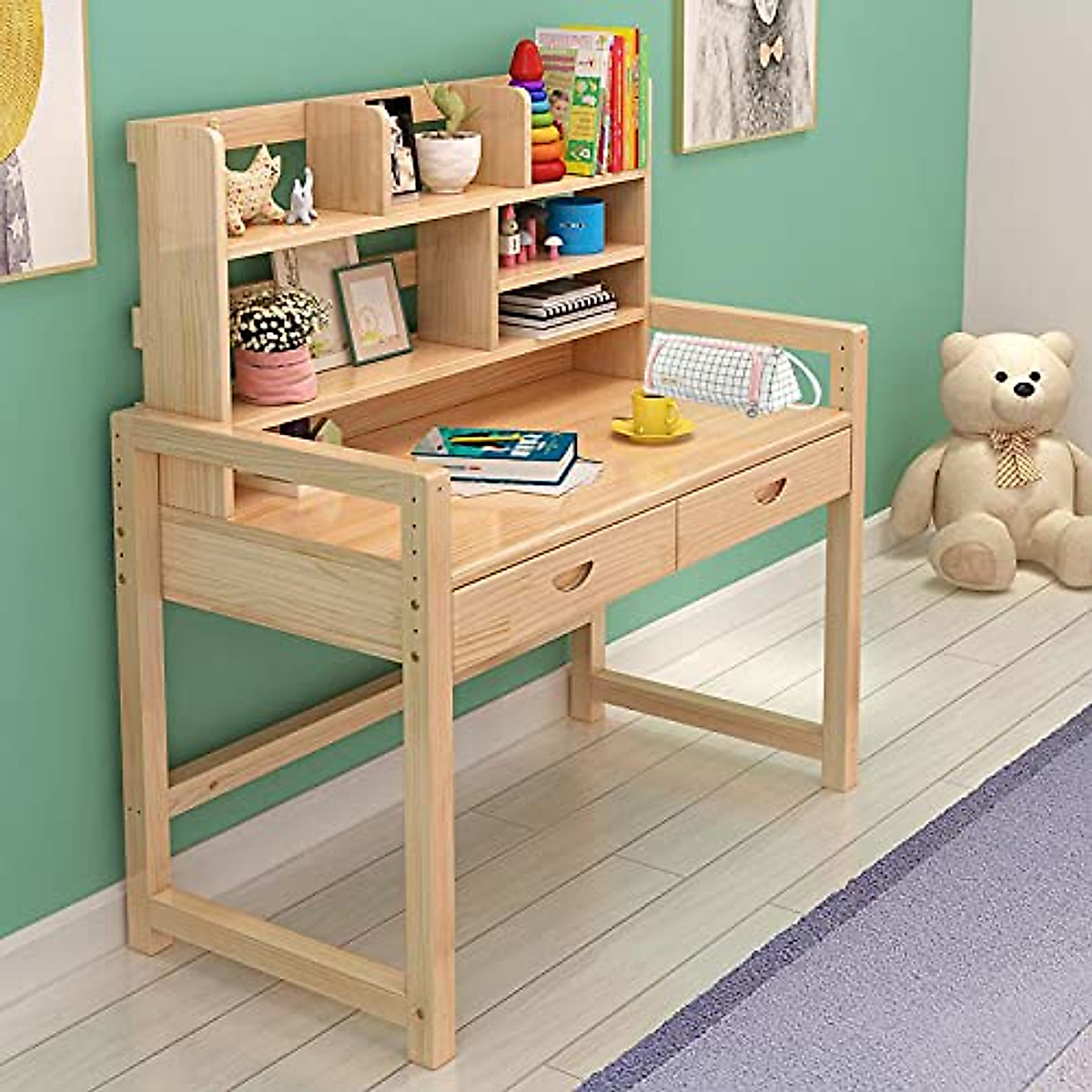 SPCCL, Large Capacity Pencil Pouch, Pencil Bag, Pencil Case, Pencil Pouch, Pen Case, Pencil case with Two compartments, for School & Office (C)