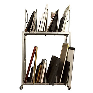 Creative Mark The Original Space Rover - for Storing & Organizing Canvases, Panels, Artwork, Framed & Unframed Art, Boards, Pads, Large Portfolio Cases, Steel Construction