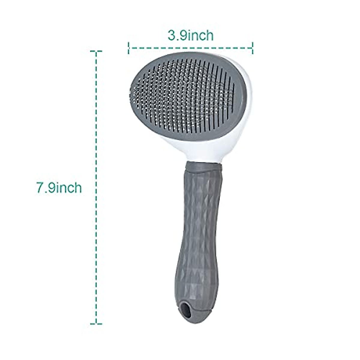 Cat Brush, ELS PET Self Cleaning Dog Brush for Shedding, Dog Grooming Brush Removes Loose Undercoat, Dog Comb with Massage Particles, Cat Dog Hair Brush for Long Haired & Short Haired Dogs, Cats