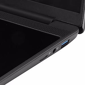 Haofy Office Laptop, 7000mAh Battery 15.6 Inch IPS Double Screen Laptop 7in Touchscreen for Travel (16+512G US Plug)