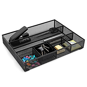 Amazon Basics Mesh Desk Drawer Office Organizer