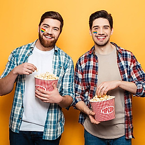 144 Sheets Rainbow Temporary Tattoos Rainbow Stickers Rainbow Body Tattoo for Party Celebration Supplies (Style Set 1)