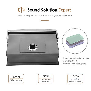 Dcolora 30 Inch Farmhosue Sinks Workstation Stainless Steel Single Bowl Farm Style Sink Farmer Country Apron Front Barn Sink, 30"x21"x10" DC-A7741