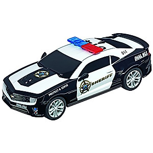 Carrera 63504 Speed Trap Battery Operated 1:43 Scale Slot Car Racing Track Set with Jump Ramp