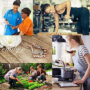 Emily C Original Patented s925 Rose Gold Ring Holder Necklace - Sterling Silver Base plated with 14 Karat Rose Gold - Women & Men Wedding Ring Holder Necklace - Gift for Mother,Wife,Nurse,Doctor