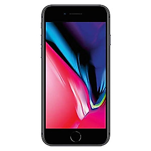 Apple iPhone 8 (256GB, Space Gray) [Locked] + Carrier Subscription