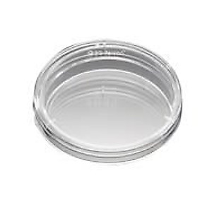 BD 351006 Falcon Polystyrene Sterile Bacteriological Petri Dish with Tight-Fit Lid, 50mm Diameter x 9mm Height (Case of 500)